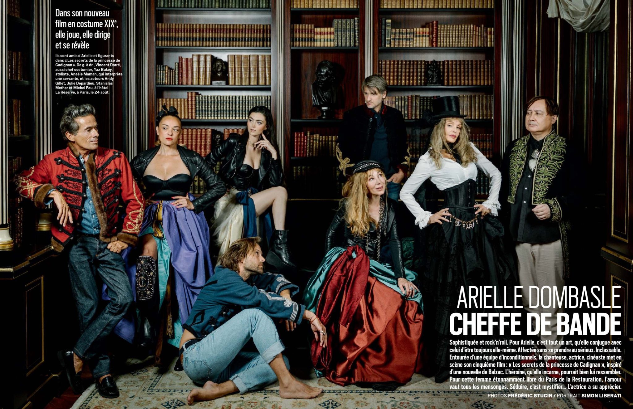 Arielle Dombasle : Arielle Dombasle, cheffe de bande (Paris Match ...